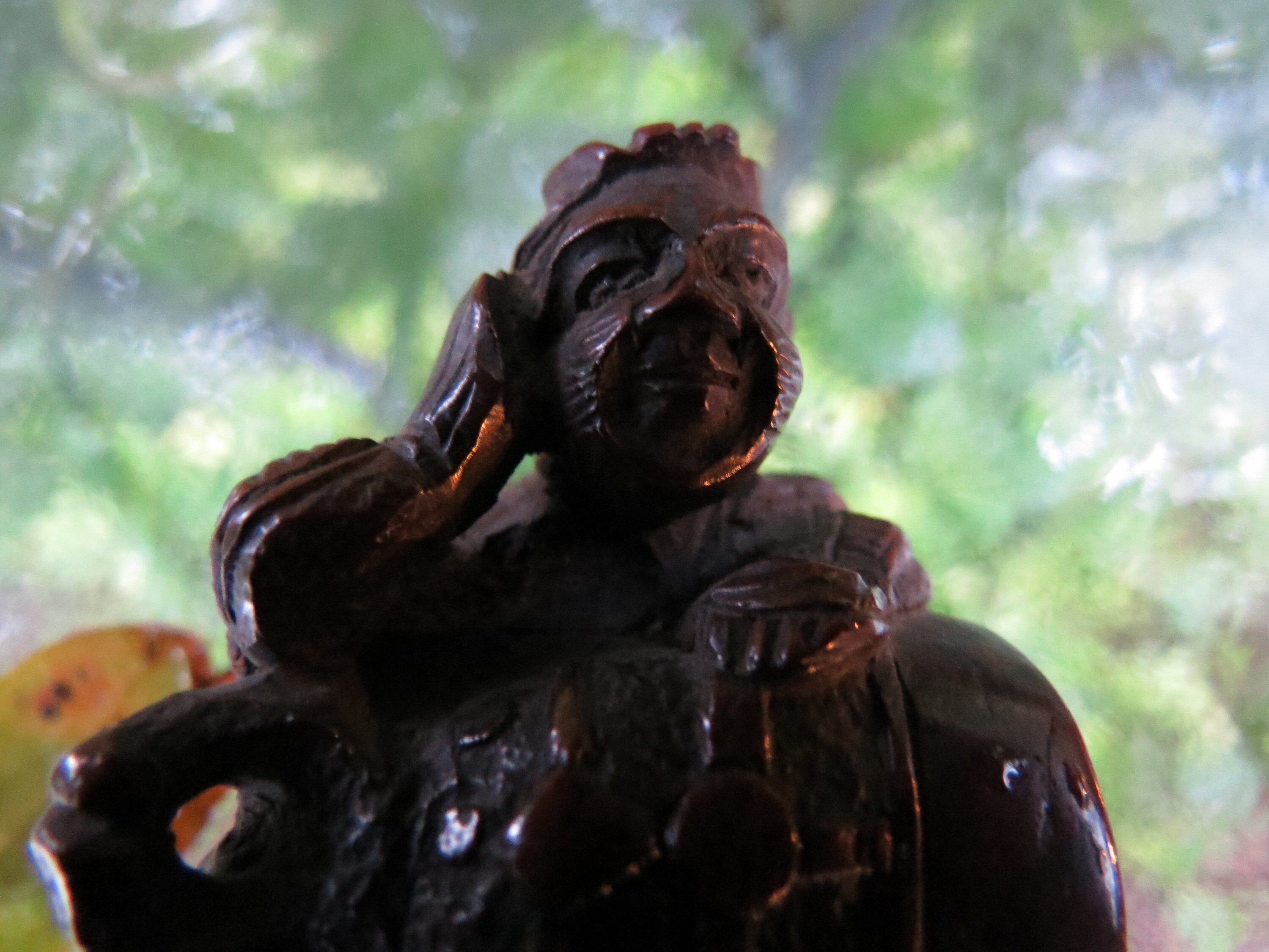 Rare Katabori Netsuke Early 19th Century Carved Wood - Etsy