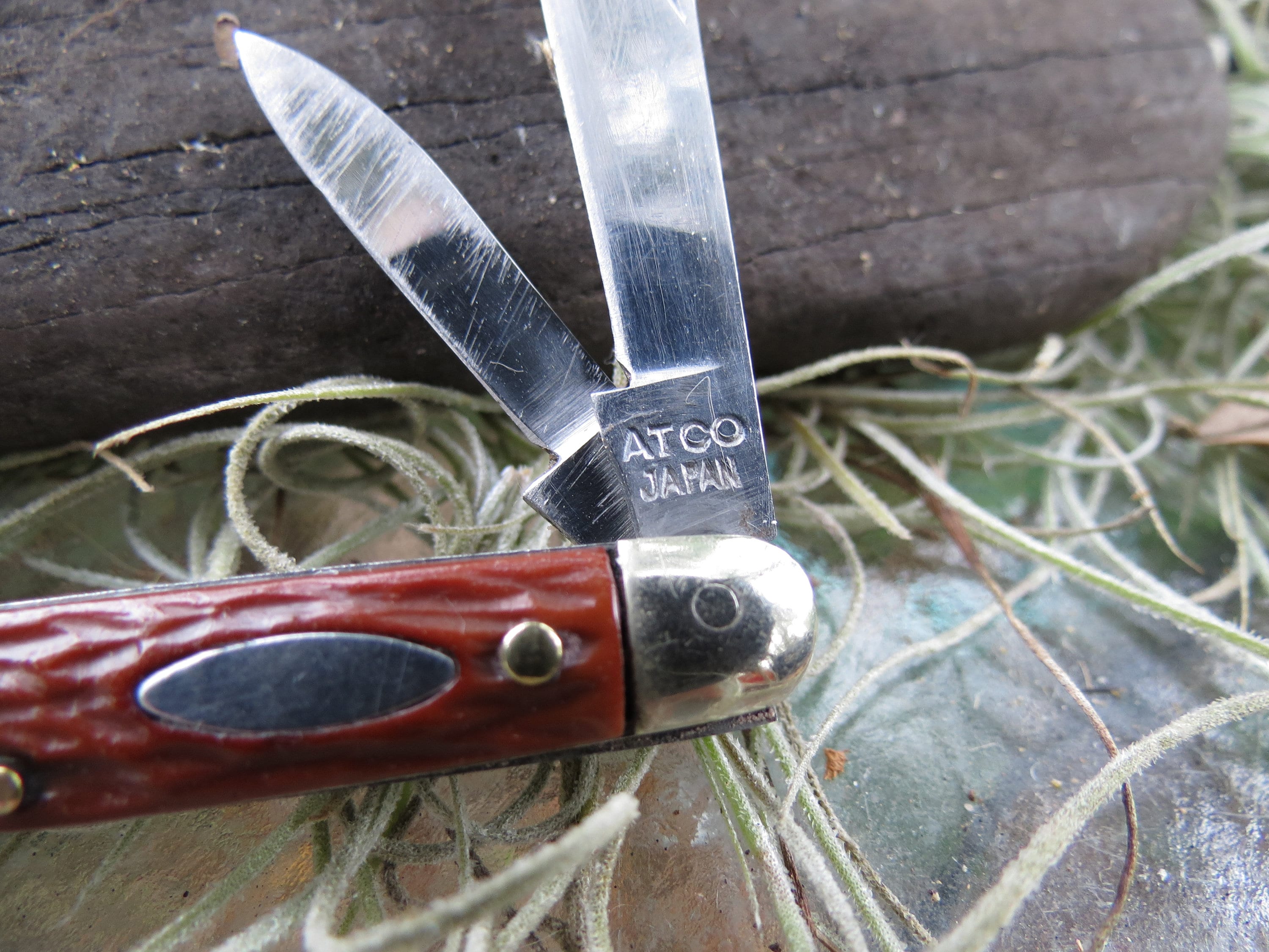 ATCO Japan Pocket Knife Pen Knife 3 Blade Folding Knife | Etsy