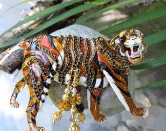 Lunch at the Ritz Angelfish Brooch LATR Enamel Angel Fish | Etsy