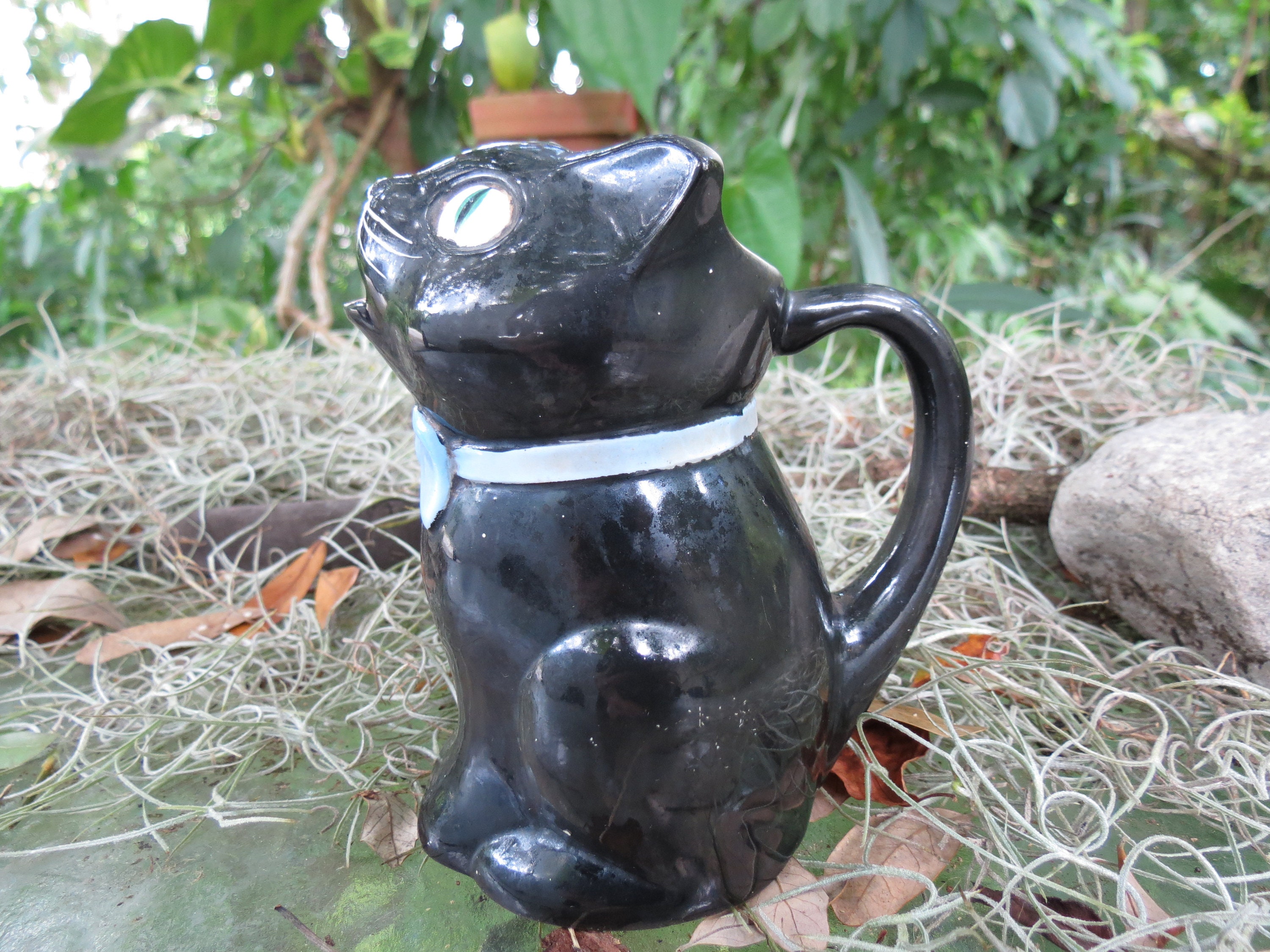 Black Cat Creamer German Cream Pitcher Erphila | Etsy