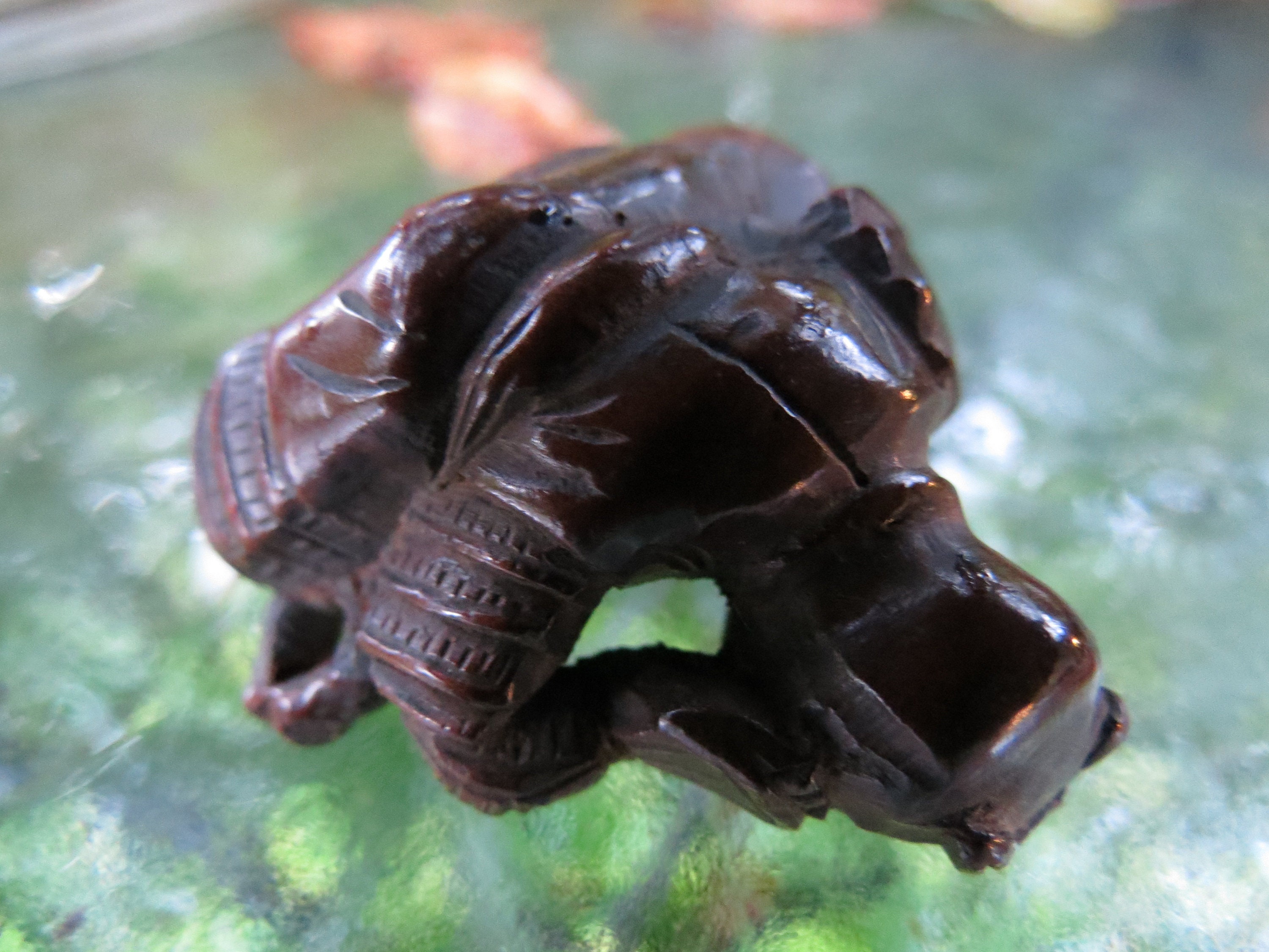 Rare Katabori Netsuke Early 19th Century Carved Wood - Etsy