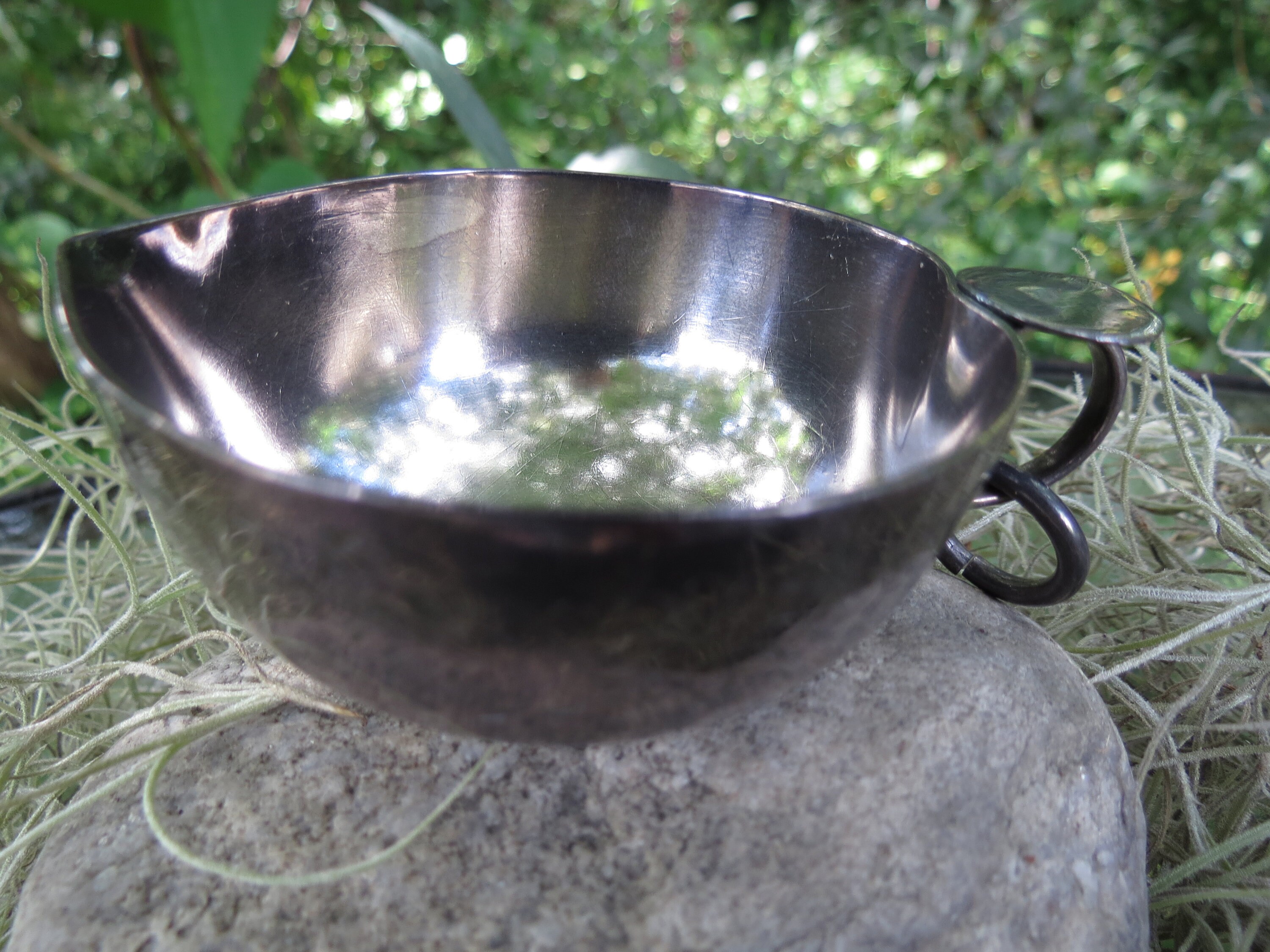 Antique Wine Tasting Cup Silver Plate Sommelier Great | Etsy