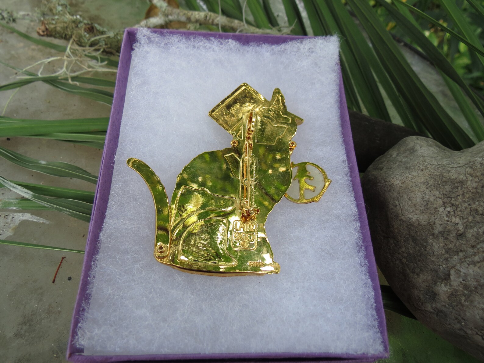 Lunch at the Ritz Tuna Can Cat Brooch LATR Orange Cat Pin - Etsy