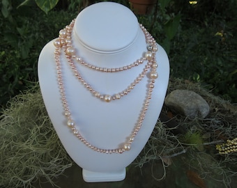 Peach Color Necklace | Etsy