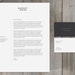 Job Interview Template Pack, Resume, Cover Letter, Business Card ...