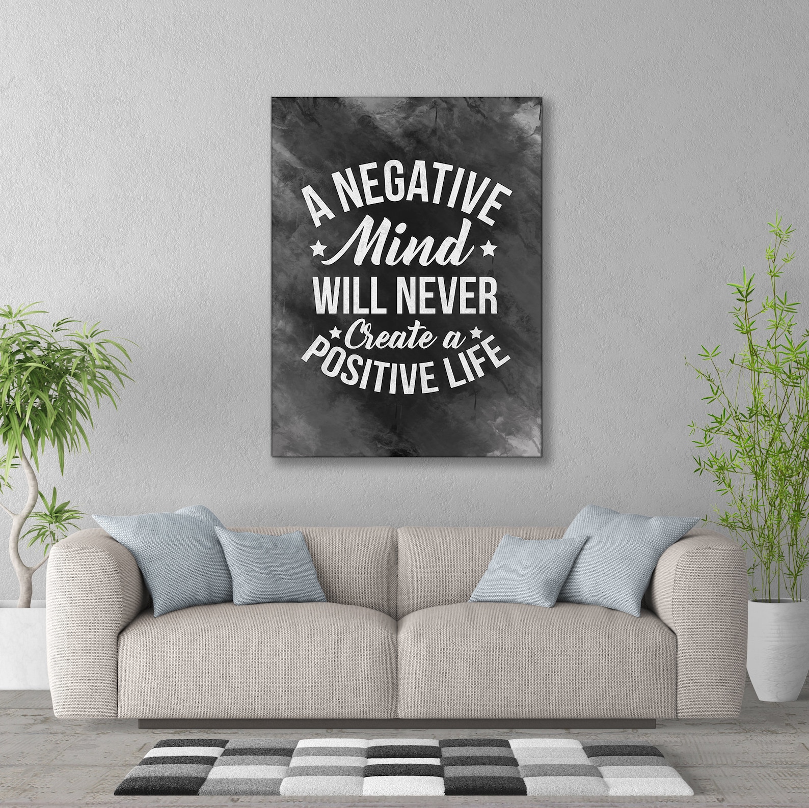 Motivational Wall Decor Canvas Print Home Office Decor | Etsy