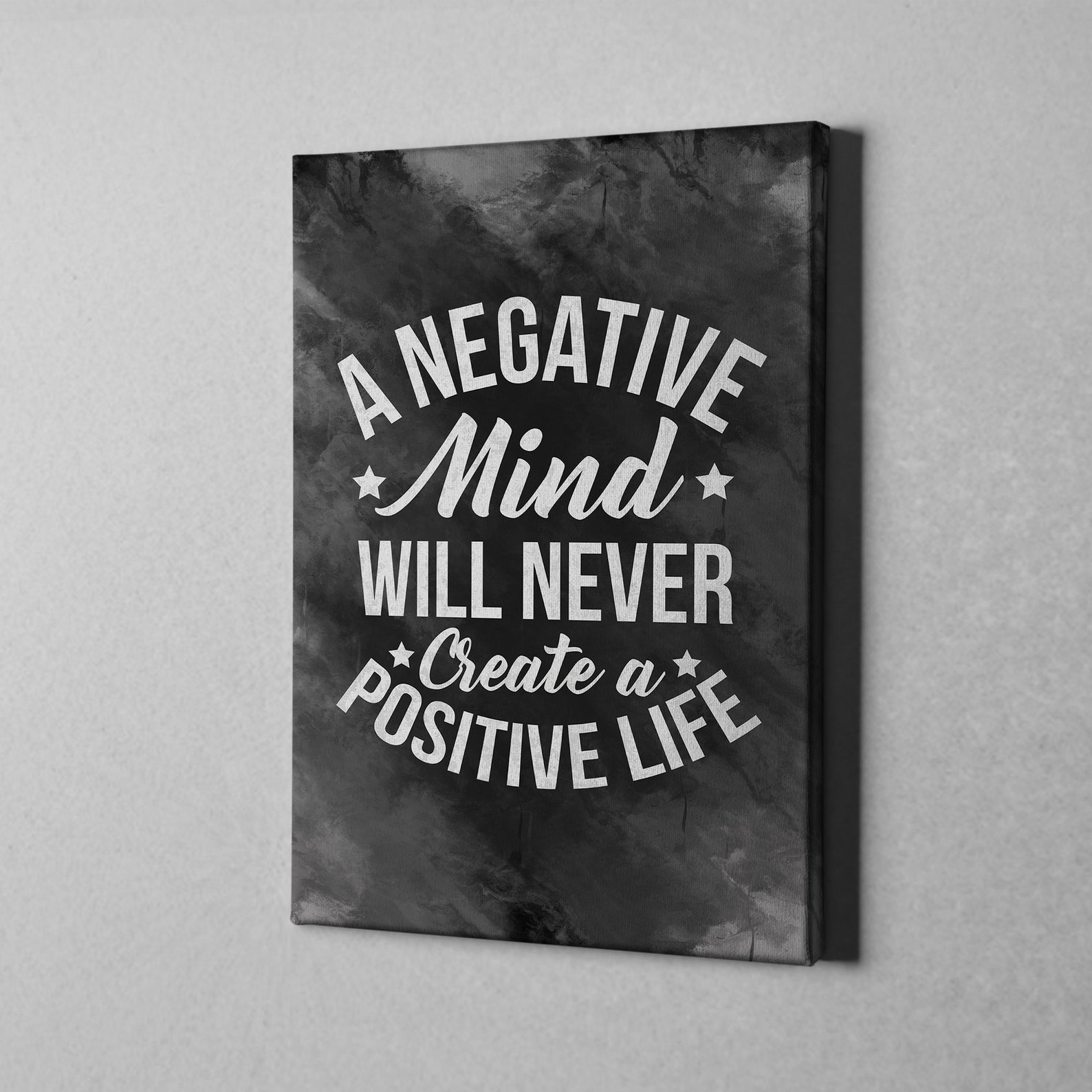 Motivational Wall Decor Canvas Print Home Office Decor | Etsy