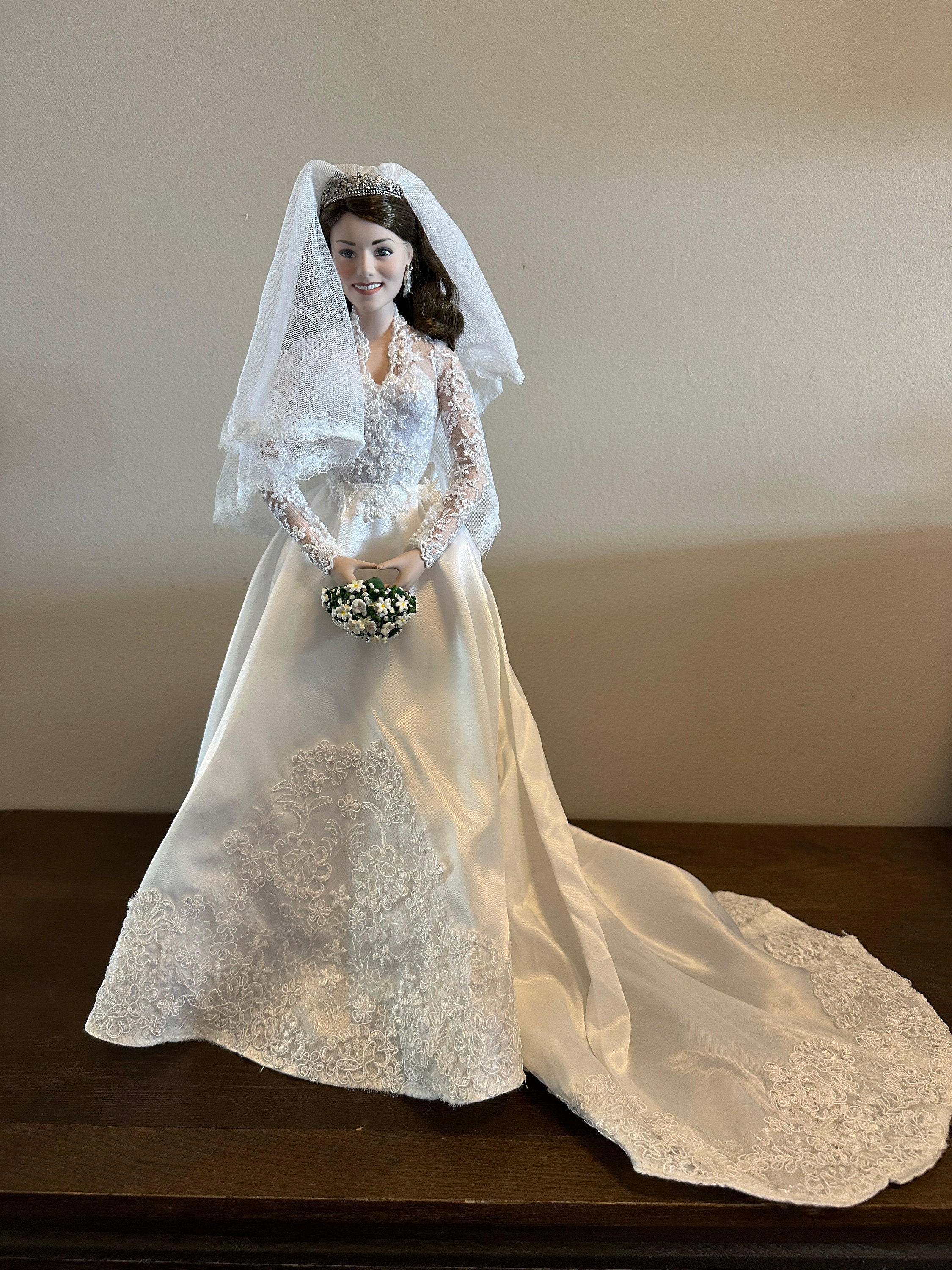 Danbury Mint princess Kate Bride Doll - Etsy