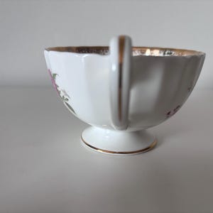 Gorgeous Vintage Ansley Tea Cup and Saucer. Beautiful Floral Pattern ...