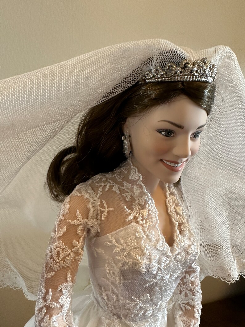 Danbury Mint princess Kate Bride Doll - Etsy