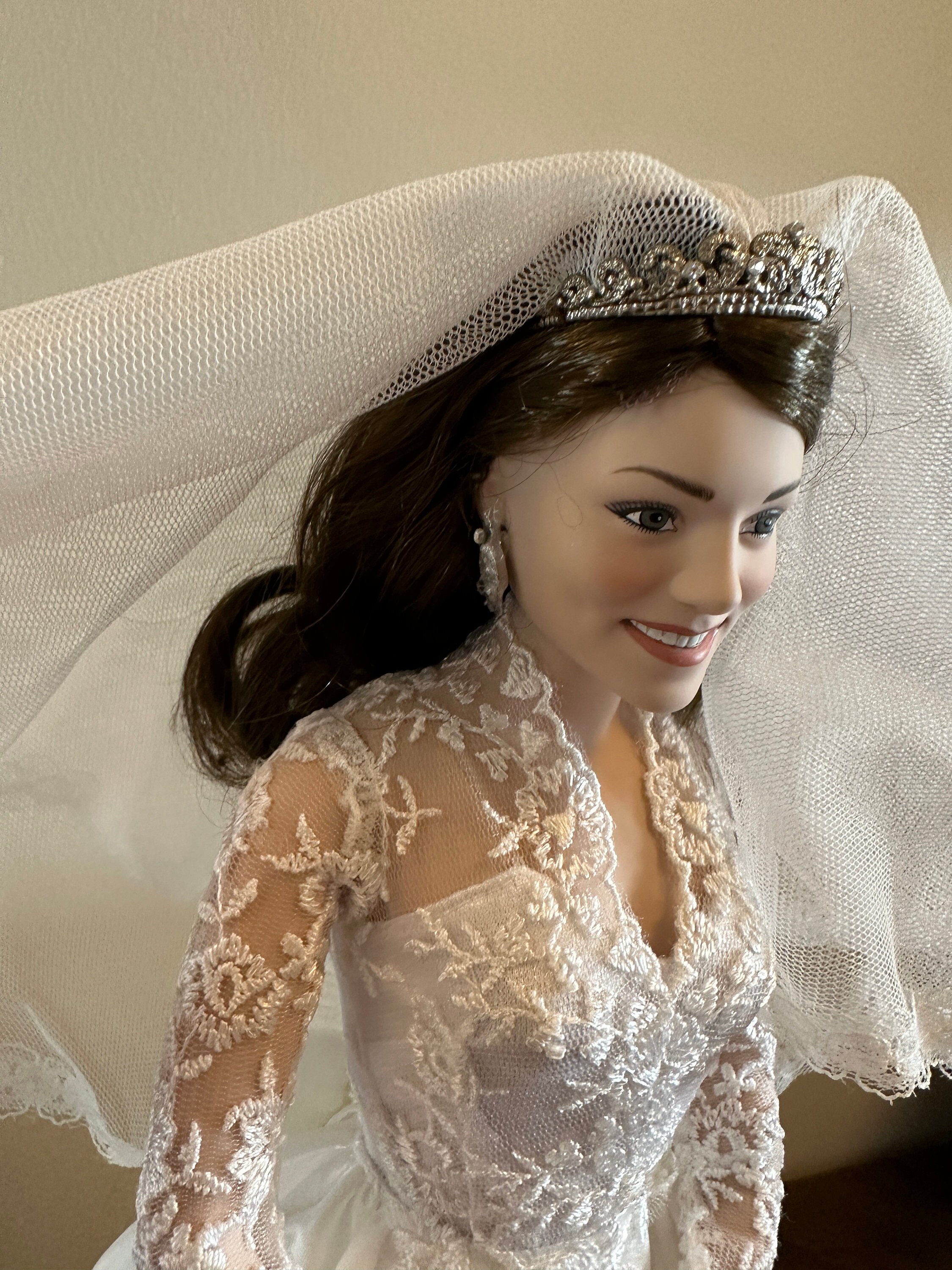 Danbury Mint princess Kate Bride Doll - Etsy
