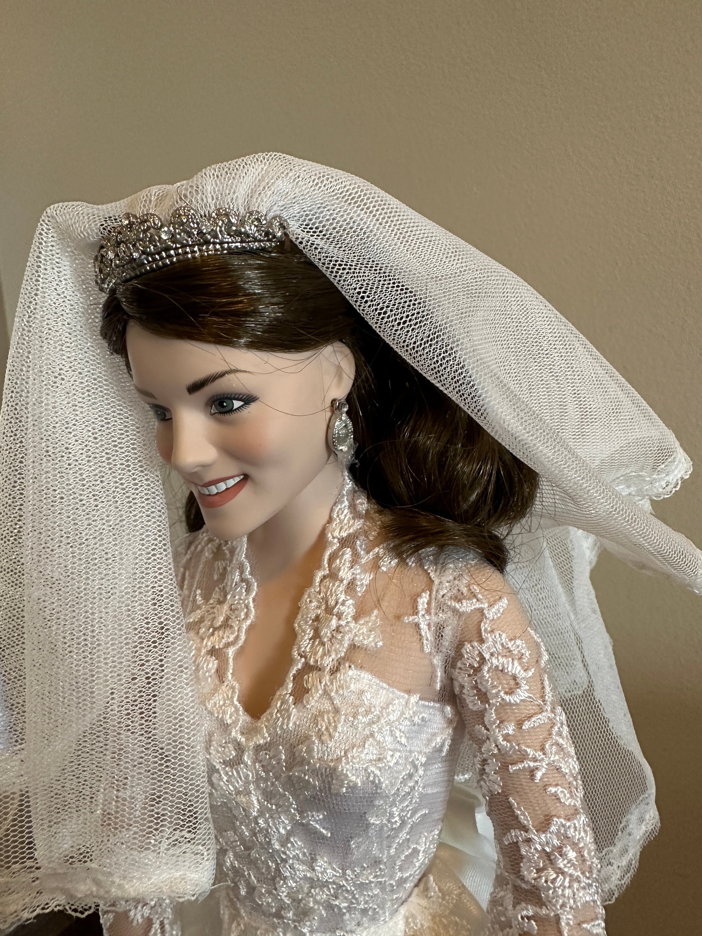 Danbury Mint princess Kate Bride Doll - Etsy