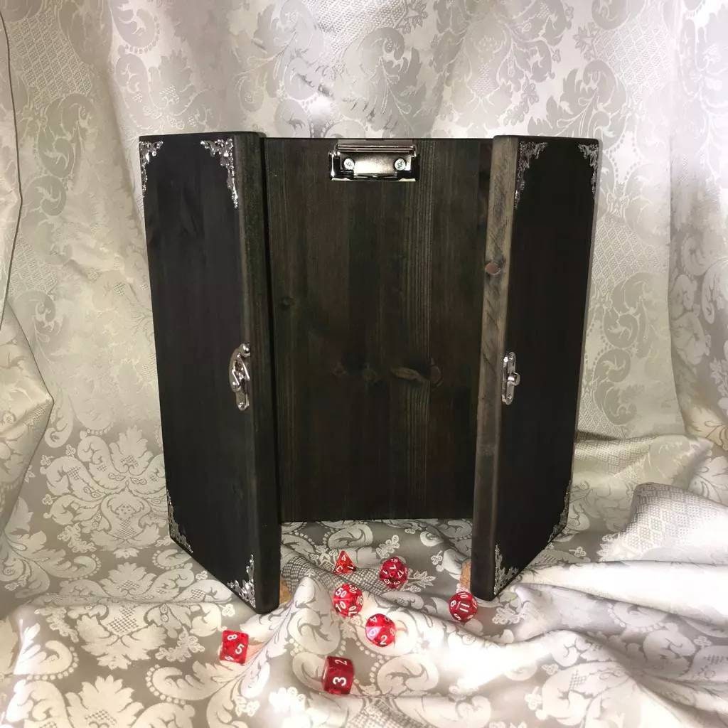 RPG Screen Dark Stain Solid Handmade 3 Sizes for Dungeon - Etsy UK