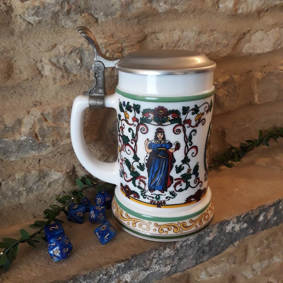 Vintage BMF Milk Glass Stein, Tankard - Dnd5e- Dungeons and Dragons ...