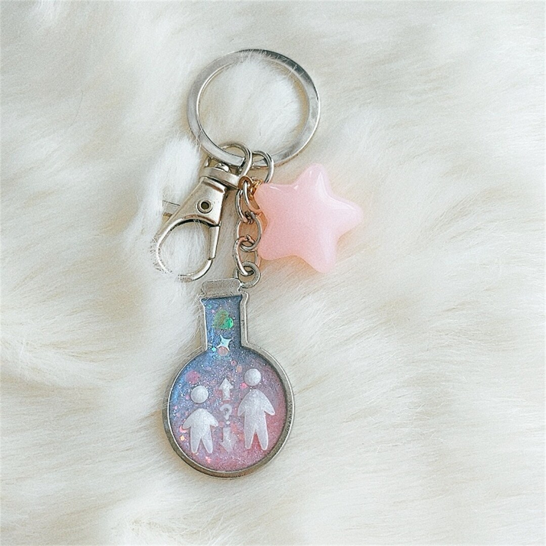 Handmade Resize Potion Keychain Pendant Gift for Friend SKY COTL - Etsy
