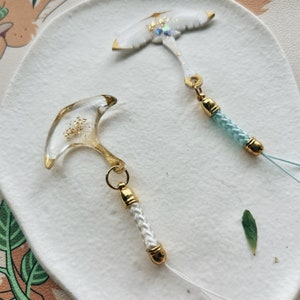 Manta Keychain White Bird Pendant Sky Cotl Charm - Etsy