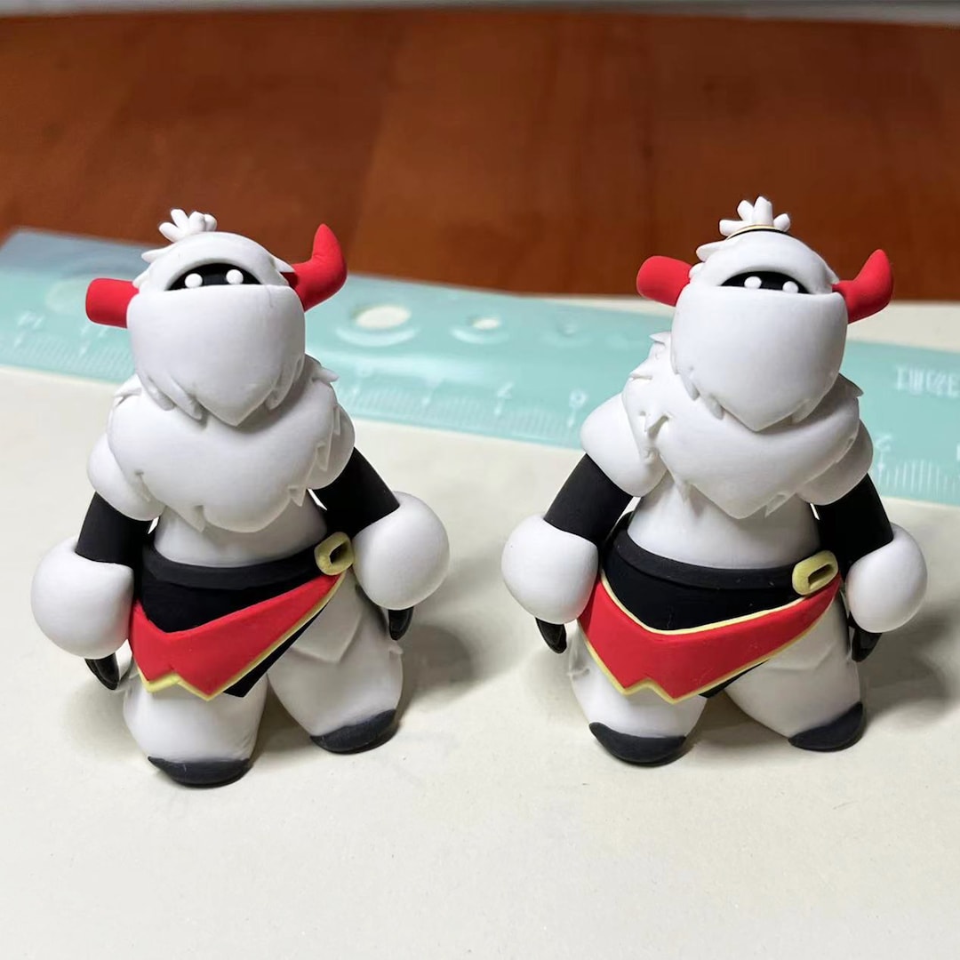 6cm Sky Cotl Yeti Elder Clay Figurine Decor Christmas Gift for Friends ...