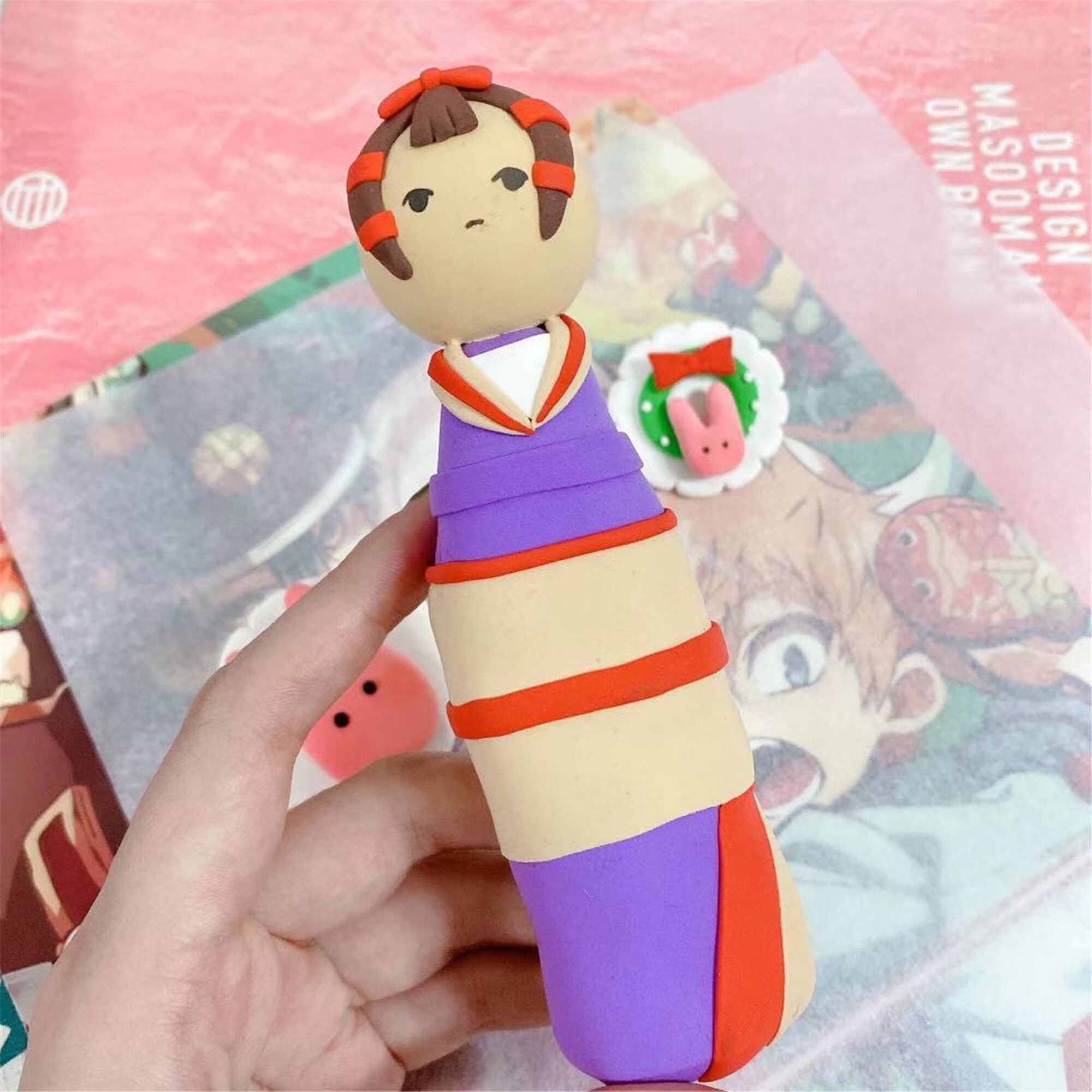 TBHK Episode 1 Handmade Clay Puppets Doll Hanako Kun Nene - Etsy Australia