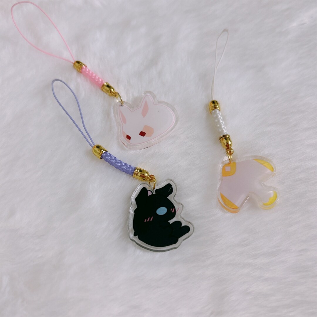 Sky Cotl Manta Keychain Bunny Charm Krill Pendant - Etsy