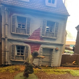 Bolt Action WW2 House 6 (normandie) - Etsy