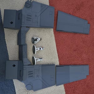 Star Wars Legion & Shatterpoint - Zeta-class Heavy Cargo Shuttle - Etsy