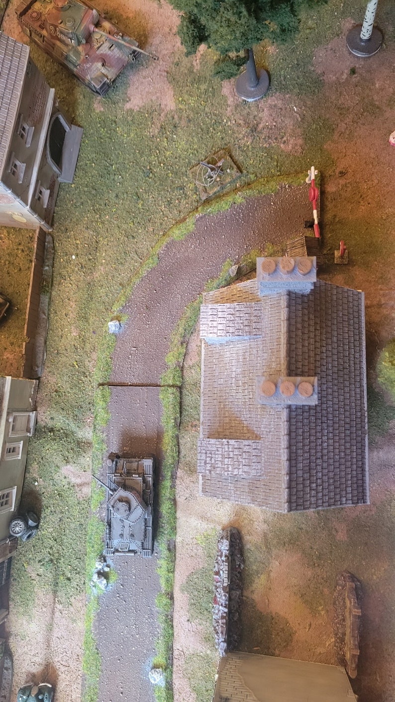 Bolt Action WW2 Terrain St. Marie Du Mont House 1 - Etsy