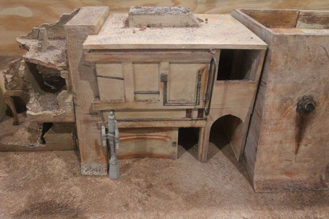 Star Wars Legion Terrain Storefront and Sim Sloped Building - Etsy