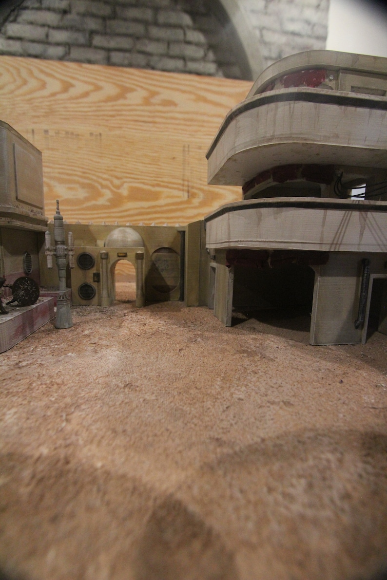Star Wars Legion Terrain Balcony Building - Etsy
