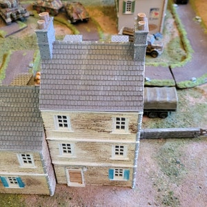 Bolt Action WW2 Terrain St. Marie Du Mont Two House Pack - Etsy