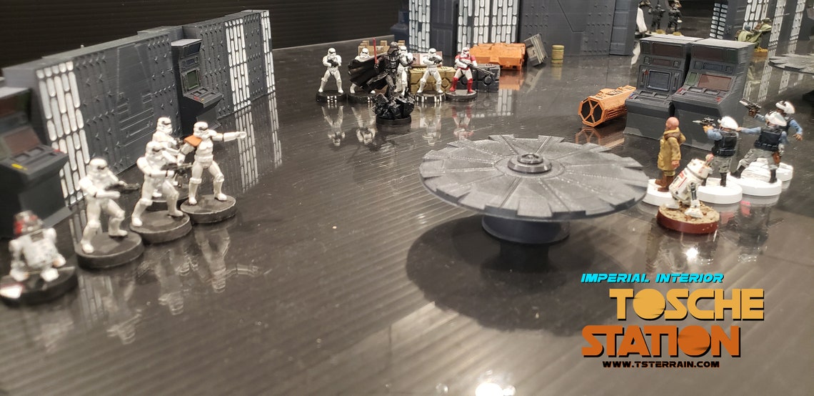 Star Wars Legion Terrain Imperial Spaceship Interior DIGITAL - Etsy