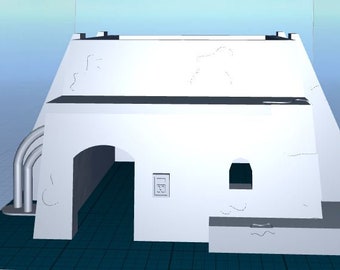 DIGITAL STL FILE Desert Hut | Etsy