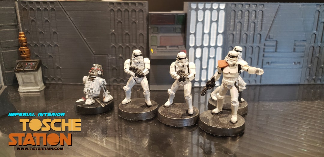 Star Wars Legion Terrain Imperial Spaceship Interior - DIGITAL STL PACK ...