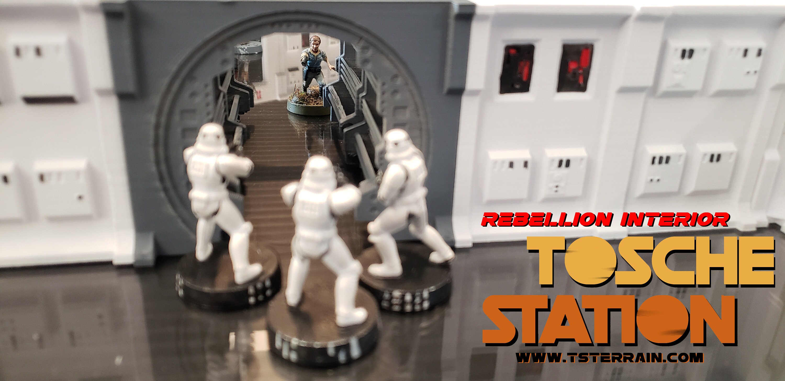 Star Wars Legion Terrain Rebellion Interior Starship Walls - Etsy