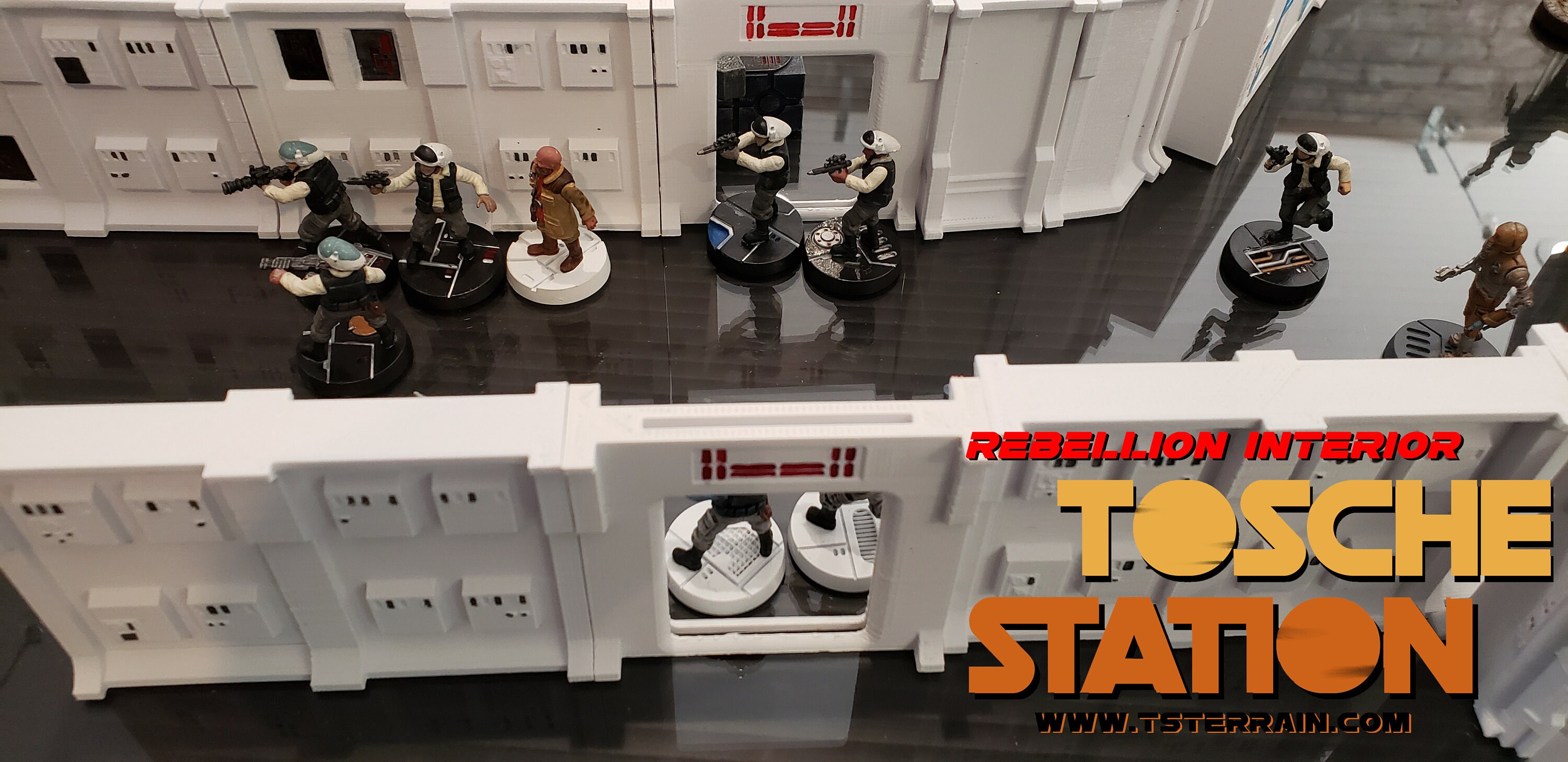 Star Wars Legion Terrain Rebellion Interior Starship Walls - Etsy