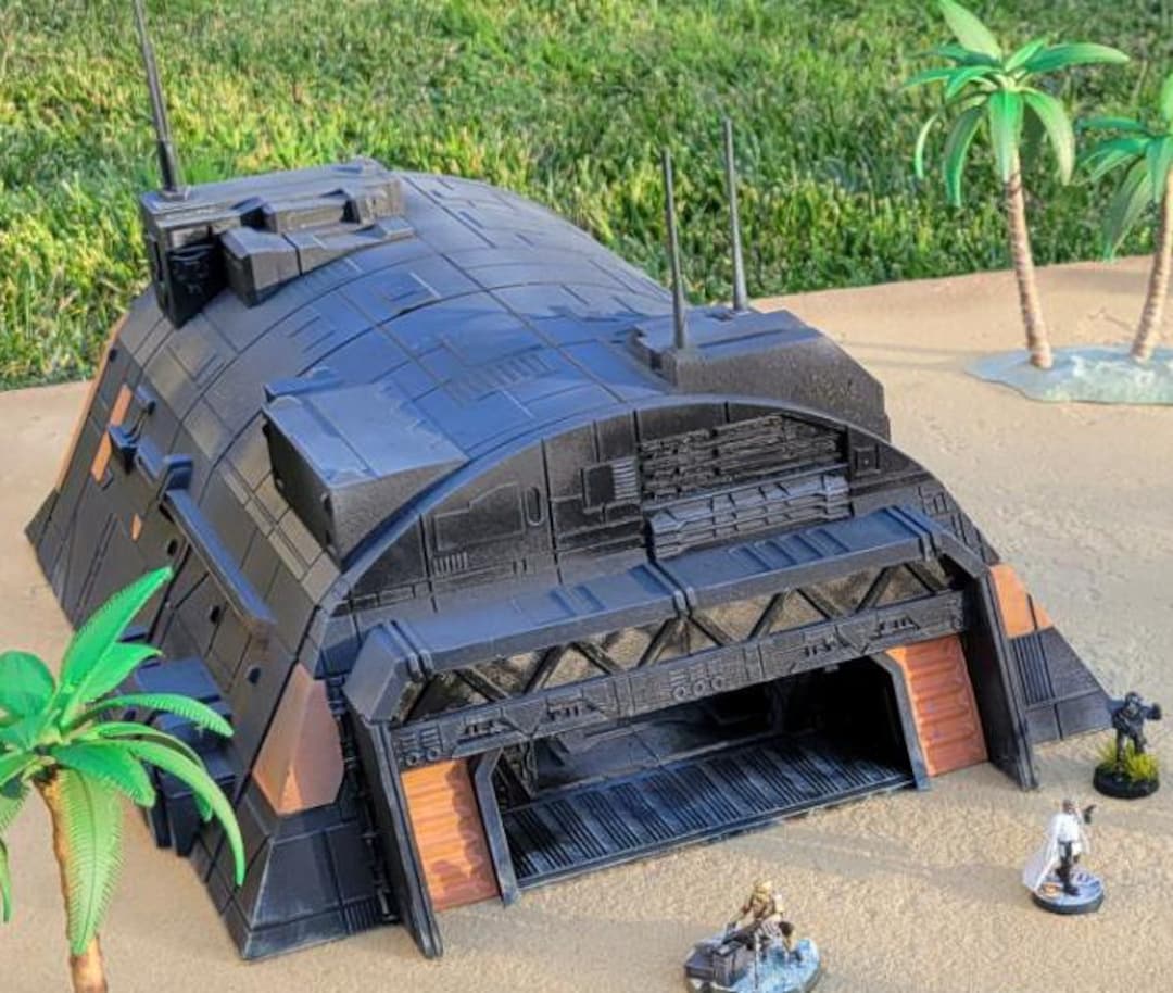Star Wars Legion/shatterpoint - Scarif Imperial Bunker - Etsy