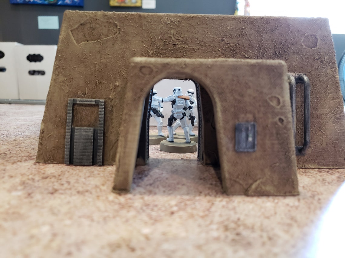 Star Wars Legion Terrain 3 Building Pack | Etsy