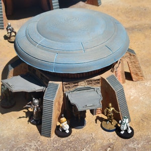 Star Wars Legion Terrain Old Ferrum (ferrix) Droid Workshop - Etsy