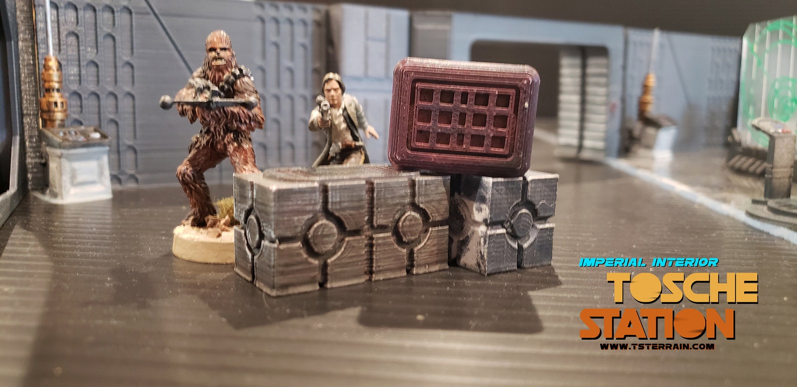 Star Wars Legion Terrain Imperial Spaceship Interior - DIGITAL STL PACK ...