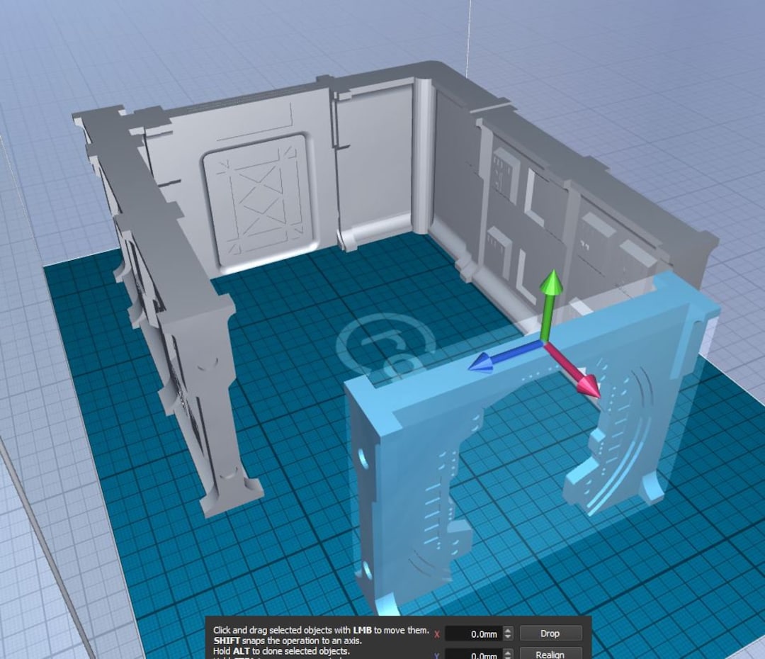 Star Wars Legion Terrain Rebellion Spaceship Interior - DIGITAL STL ...