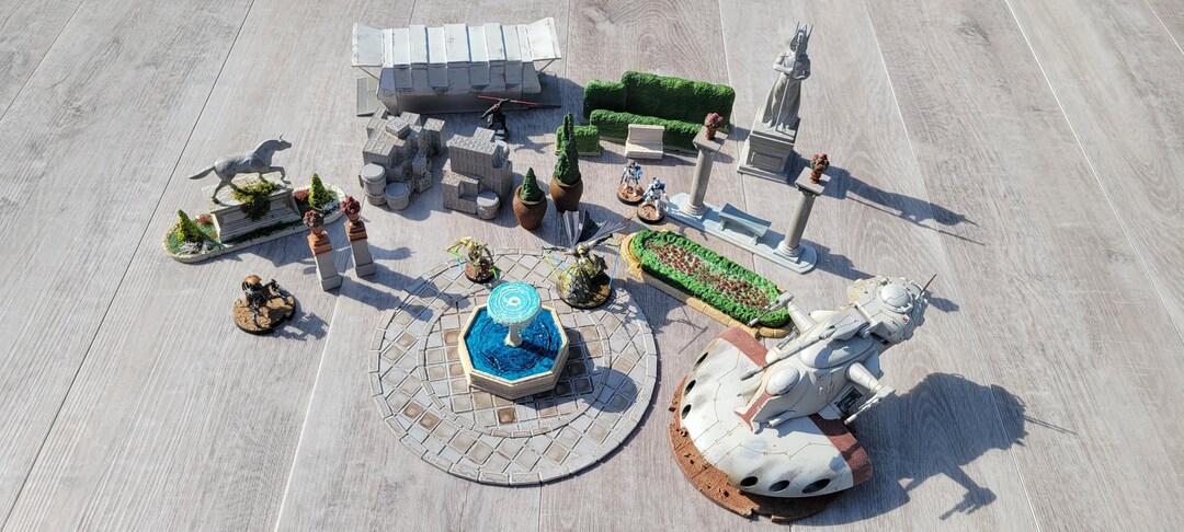 Star Wars Legion / Shatterpoint - Theed Scatter Terrain - Etsy