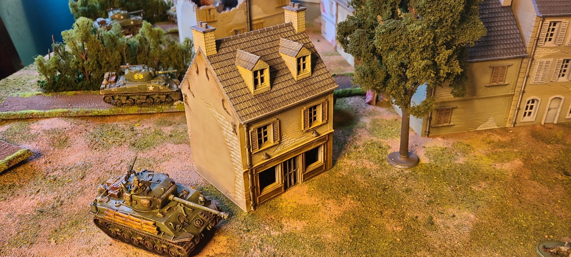 Bolt Action WW2 House 4 normandie - Etsy