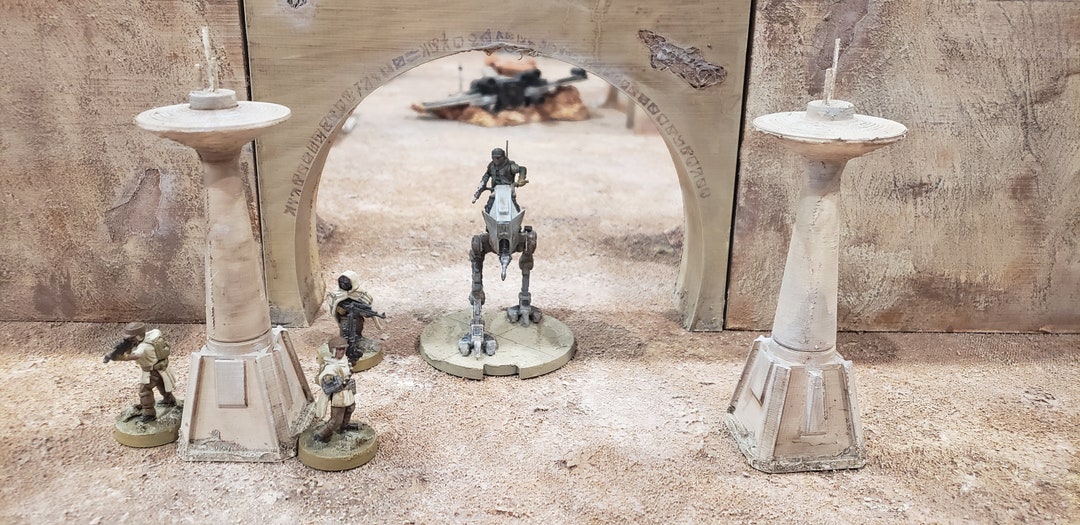 Star Wars Legion Terrain Ancient Comms Towers - Etsy