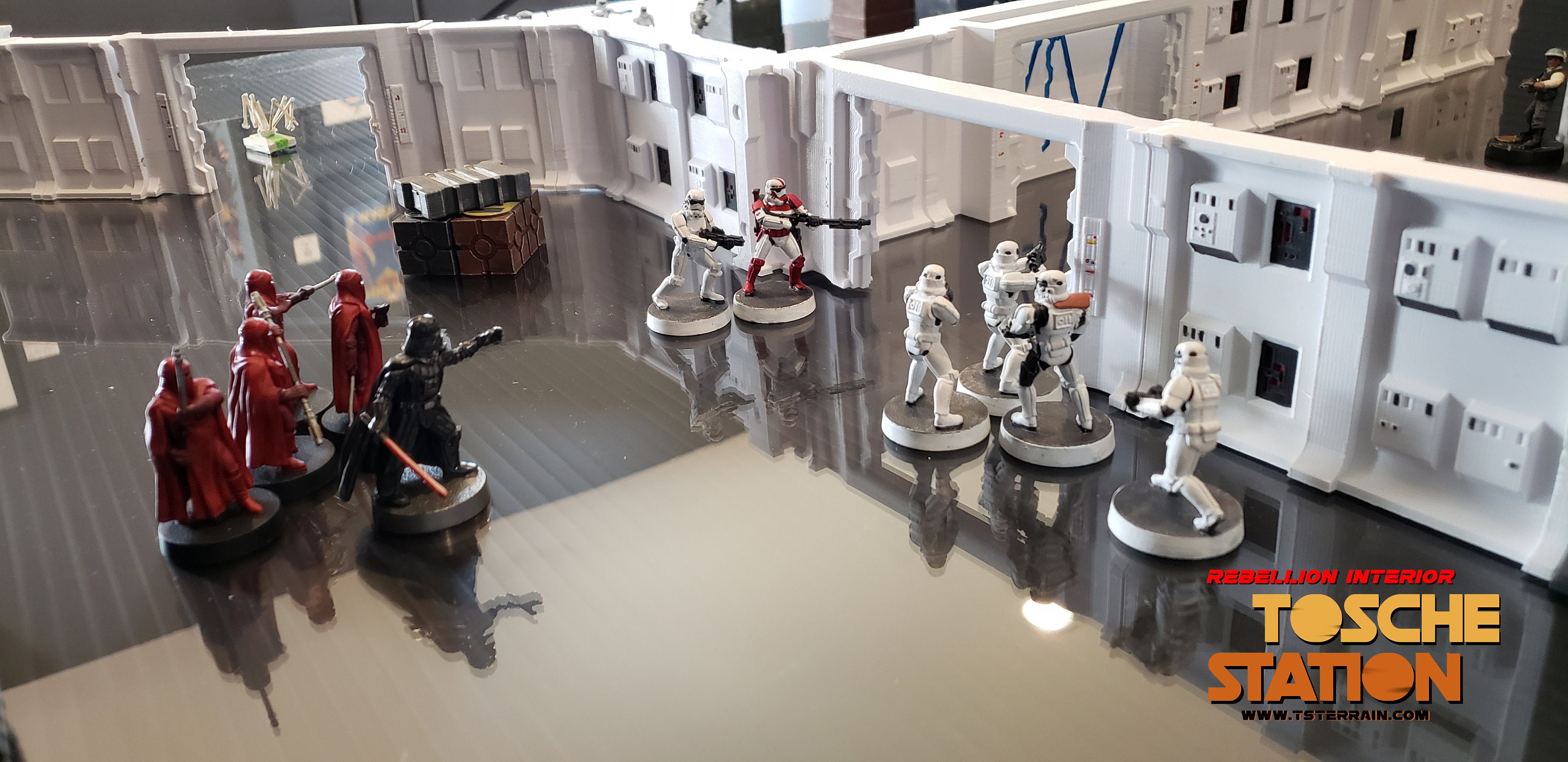 Star Wars Legion Terrain Rebellion Interior Starship Walls - Etsy