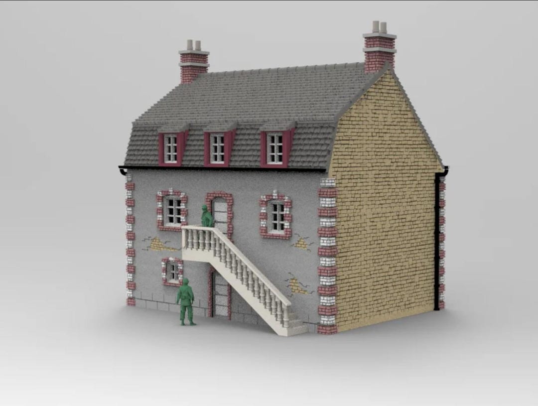 Bolt Action WW2 Terrain Carentan - Deadman's Corner - Etsy