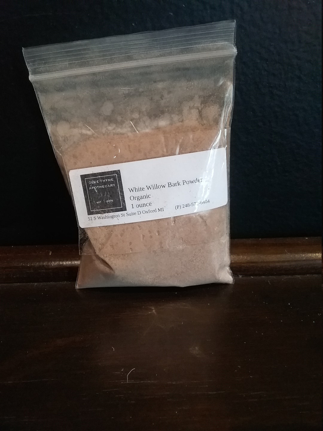 White Willow Bark Powder Organic 1oz - Etsy