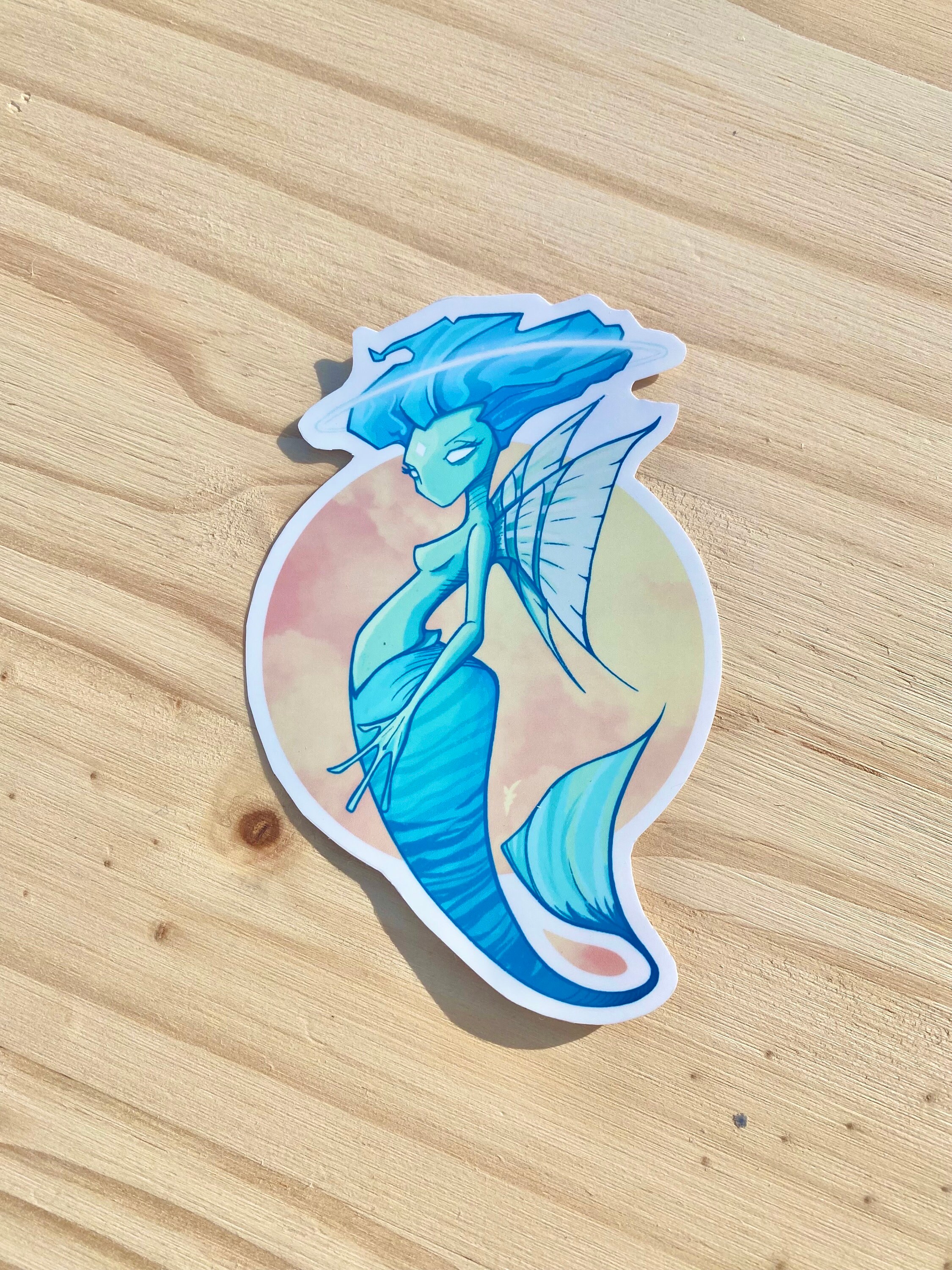 Angelfish Mermaid - Etsy