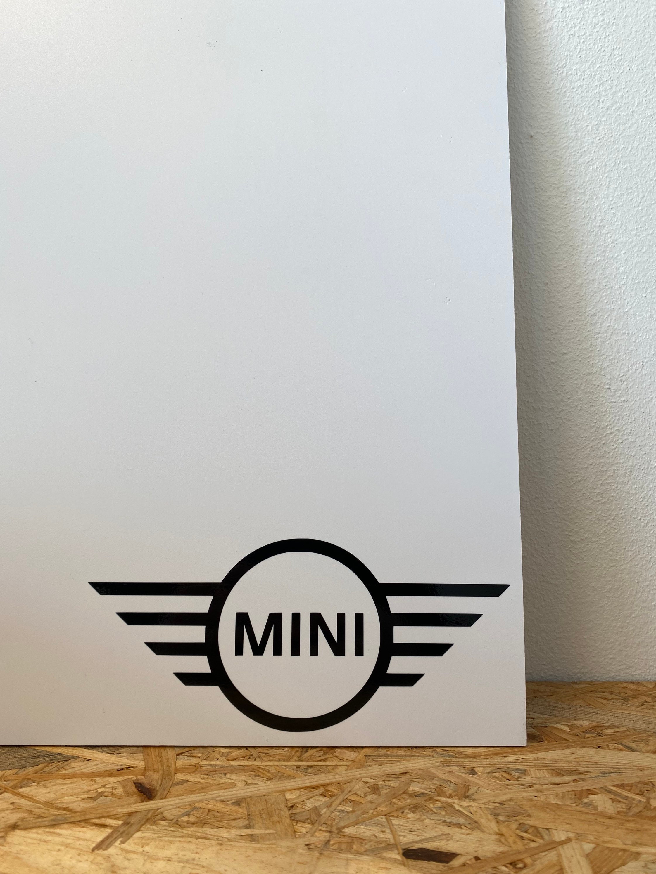 MINI Logo Sticker Lettering Mini Cooper S Countryman Clubman Electric ...