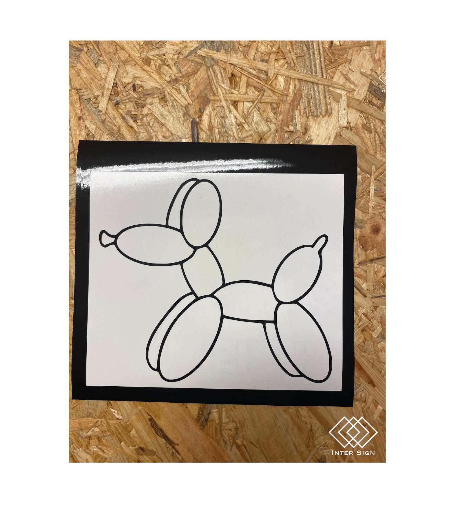 Balloon Dog Stickers Balloon Dog Outline Different Colors and Sizes - Etsy