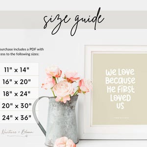 Kids Bible Verse Posters for Nursery, Scripture Wall Art, Church Sunday ...