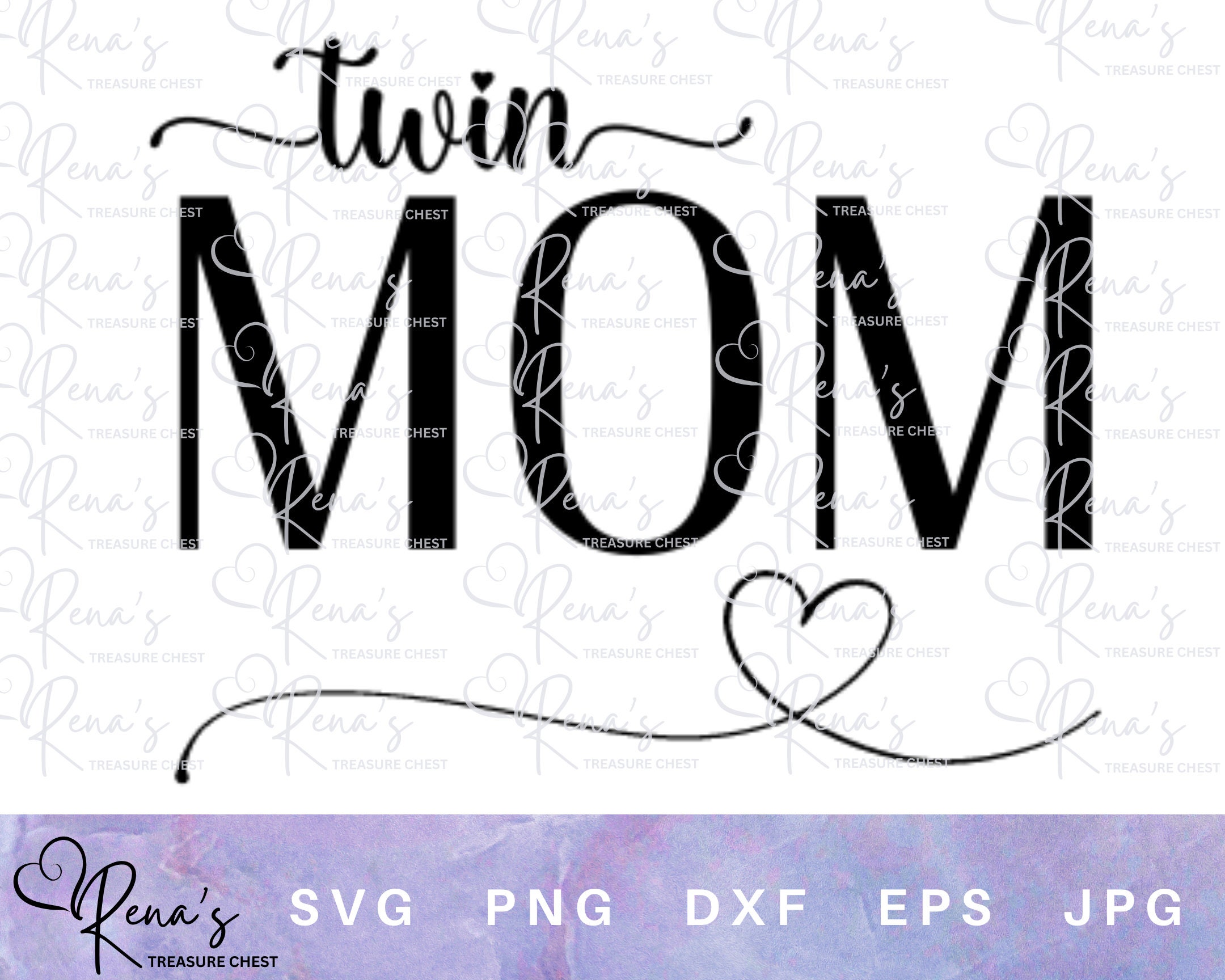 Twin Mom SVG, Mothers Day Design (digital File) - Etsy